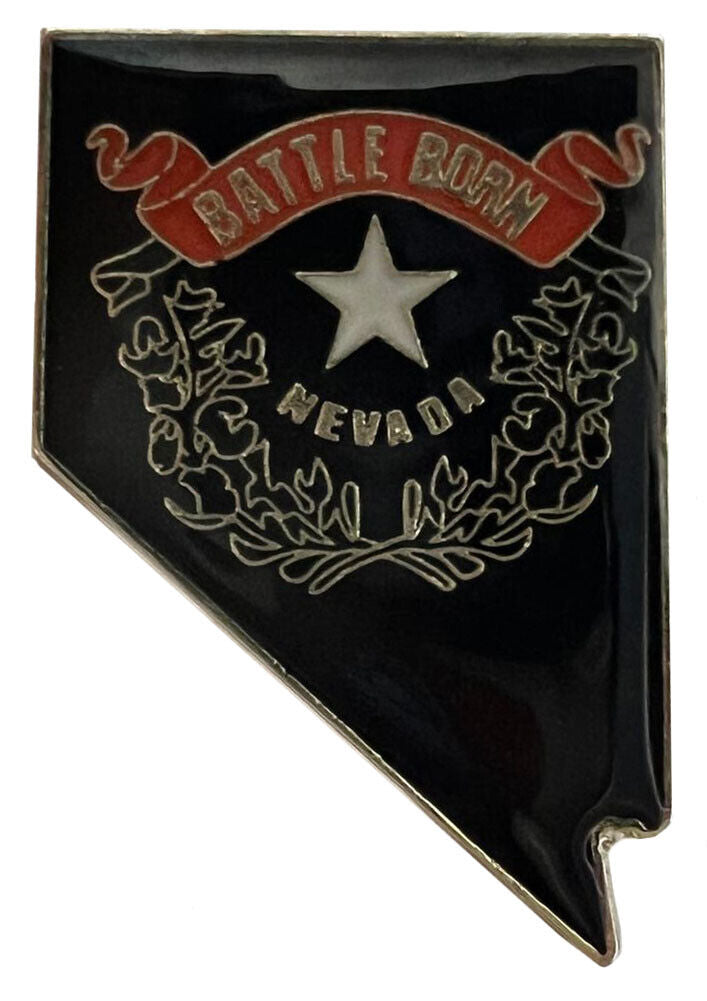 Nevada | State Flag Map Pin | World Flag Pins