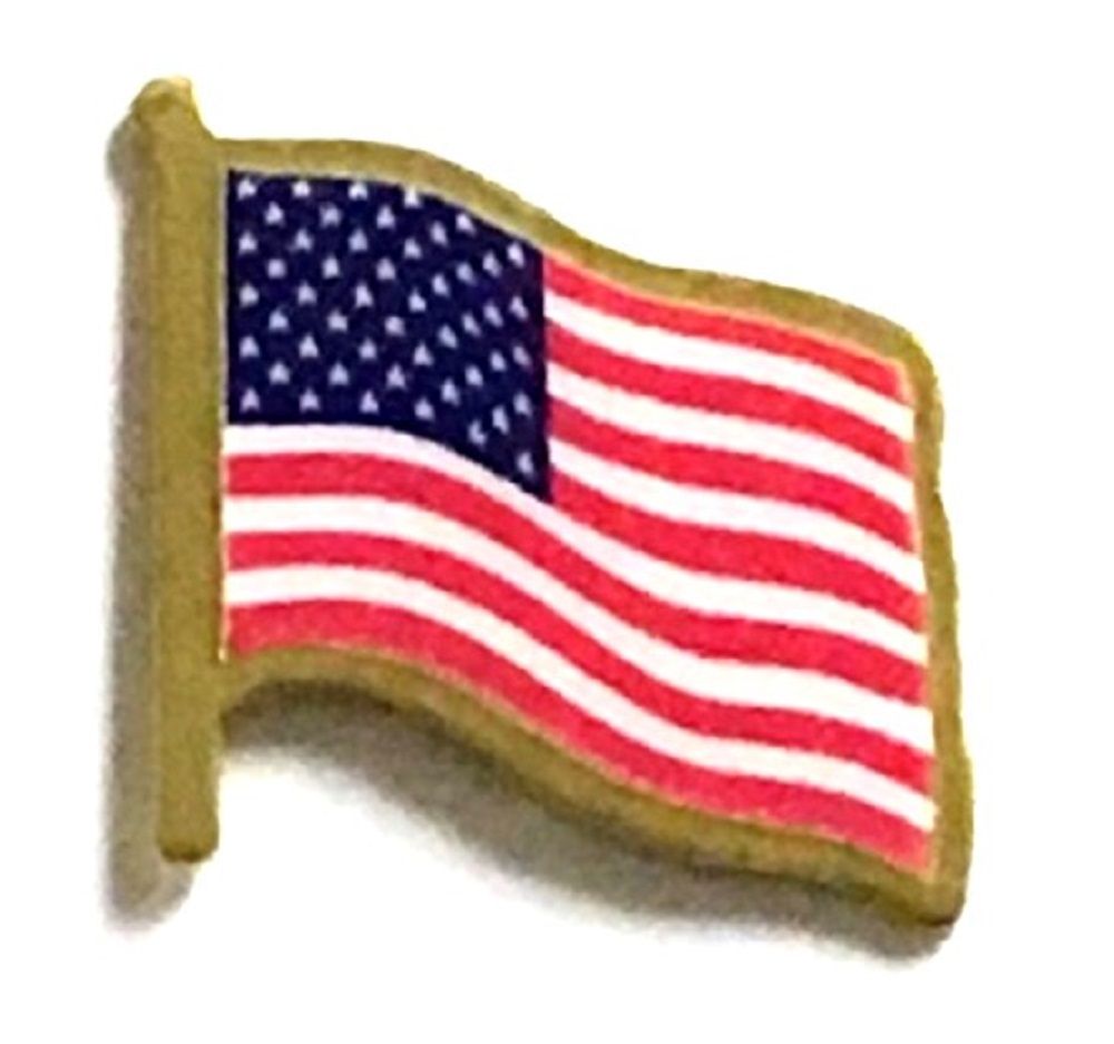 American Flag Lapel Pin - Made in USA | World Flag Pins