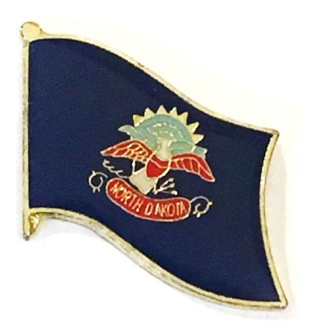 North Dakota | State Single Flag Pin | World Flag Pins